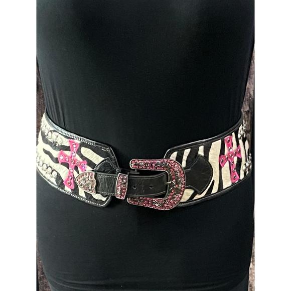 KURTMEN | Accessories | New Kurtmen Cross Belt With Swarovski Crystals ...
